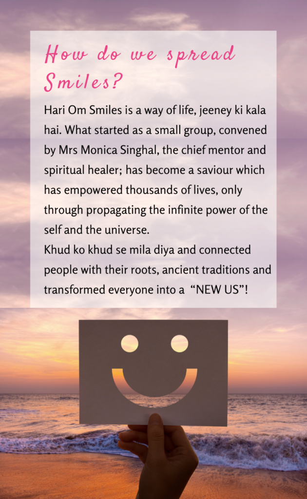 Hari Om Smiles - Say Bye to Medication and Hello to Meditation
